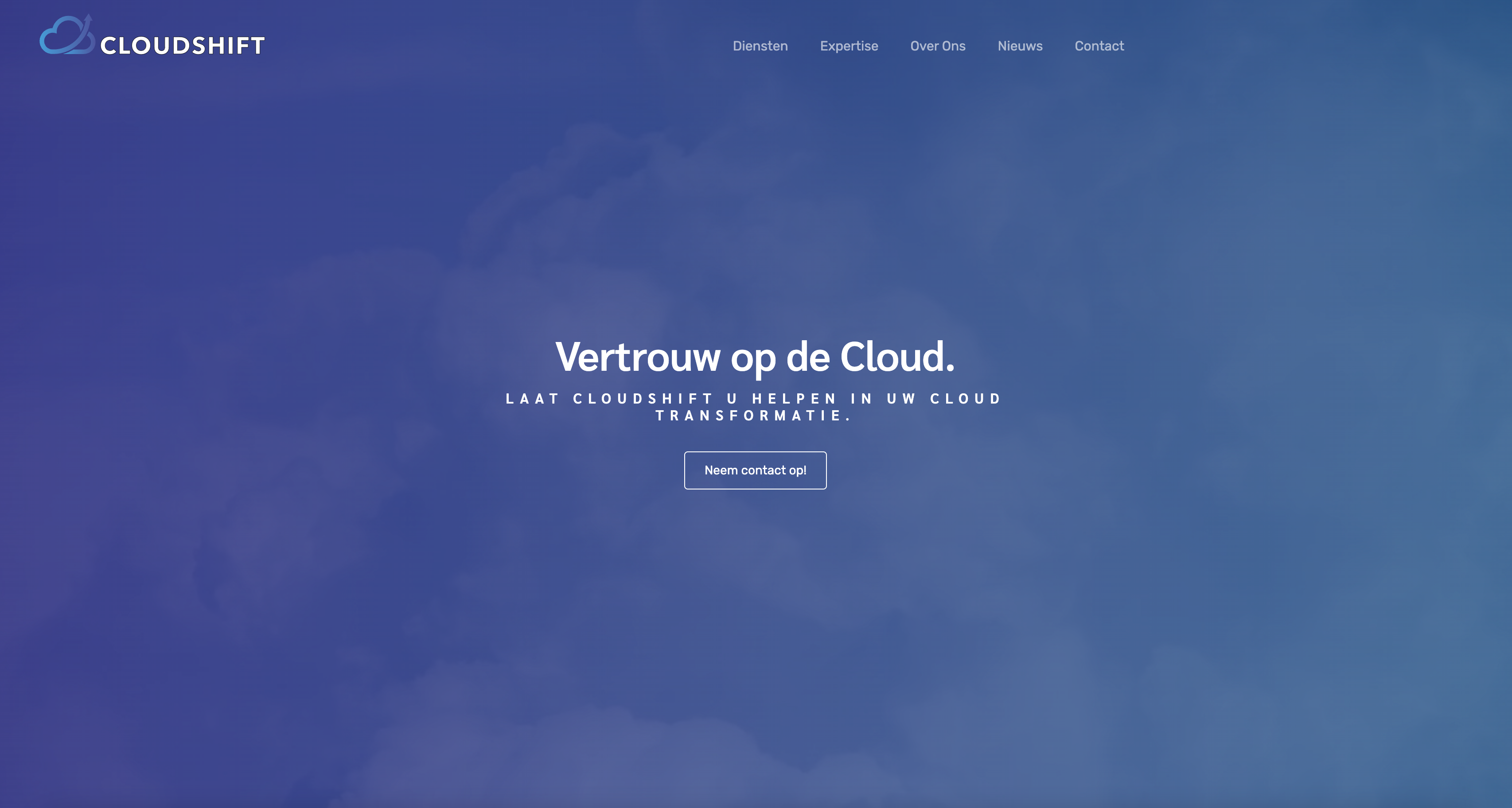CloudShift | New website, practise what you preach!